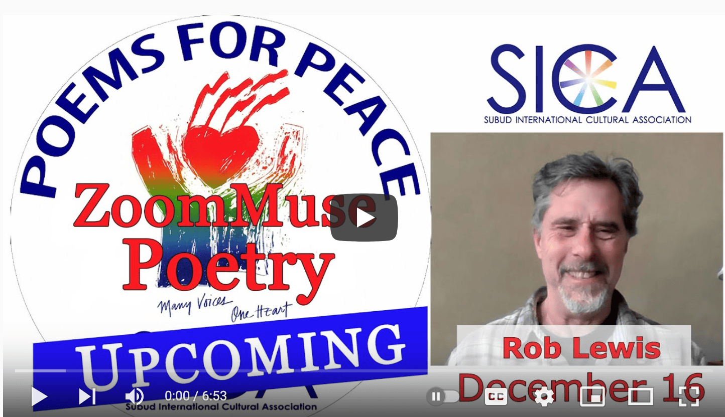Rob Lewis Poems for Peace - SICA-USA